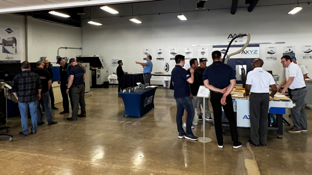 AXYZ and WARDJet Expo Anaheim - WARDJET