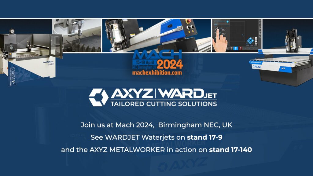 CONNECT WITH US AT MACH 2024, Birmingham UK - WARDJET